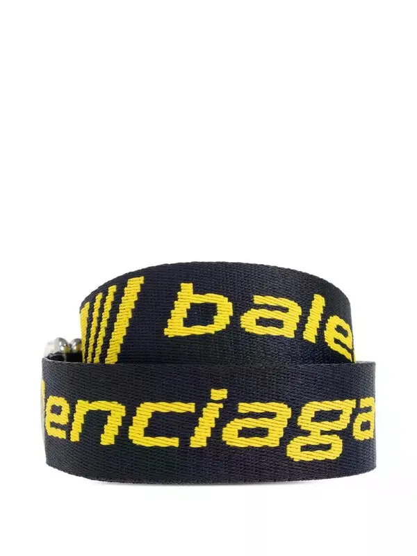 Balenciaga Logo Double Ring Belt