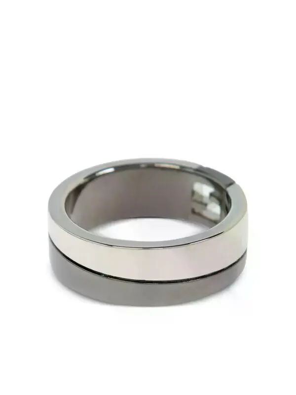 Fendi Logo Ring - Grey