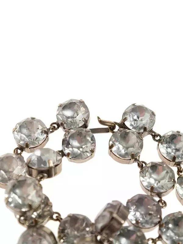 Balenciaga Gala Crystal-embellished Double-strand Bracelet