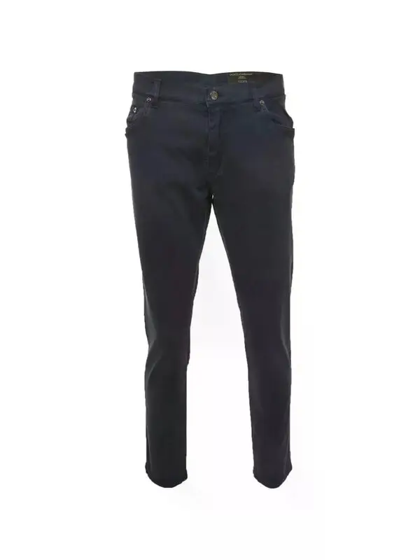 Dolce & Gabbana Navy Slim-fit Jeans