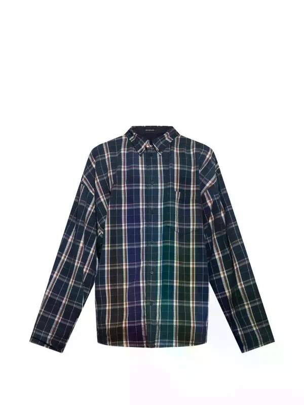 Balenciaga Reversible Checked Shirt