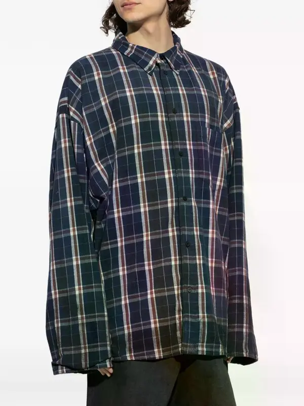 Balenciaga Reversible Checked Shirt