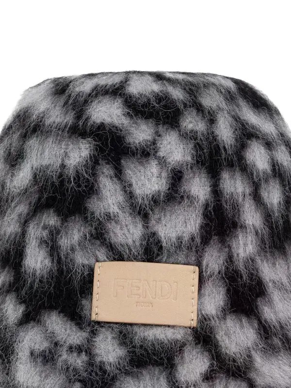 Fendi Leopard-print Bucket Hat
