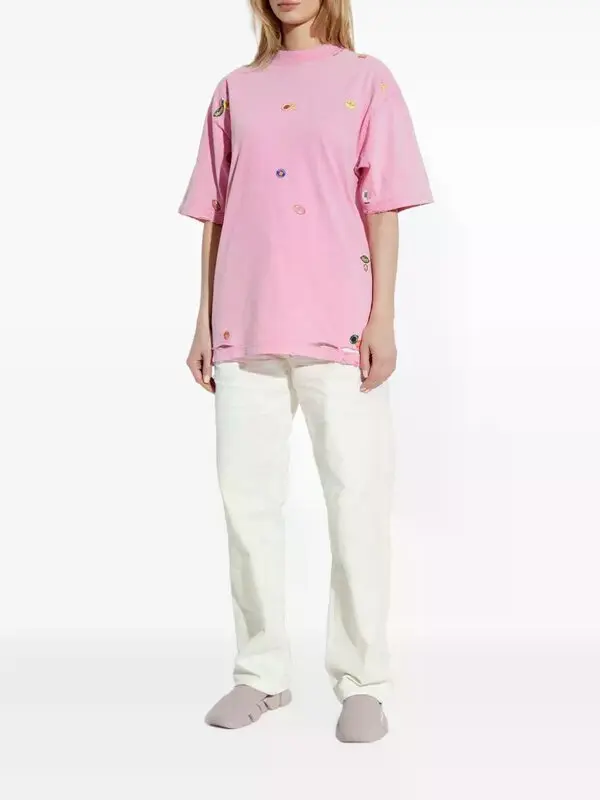Balenciaga Straight-leg Jeans - White
