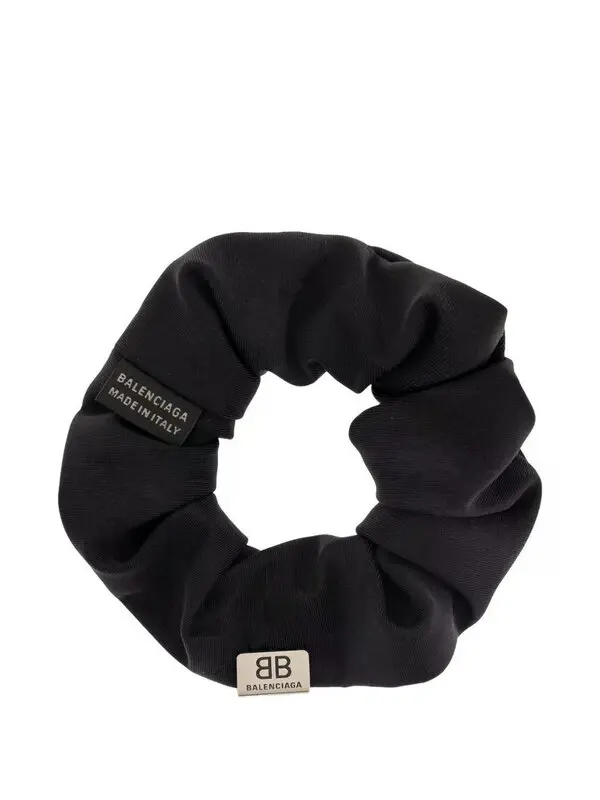Balenciaga Logo-patch Scrunchie