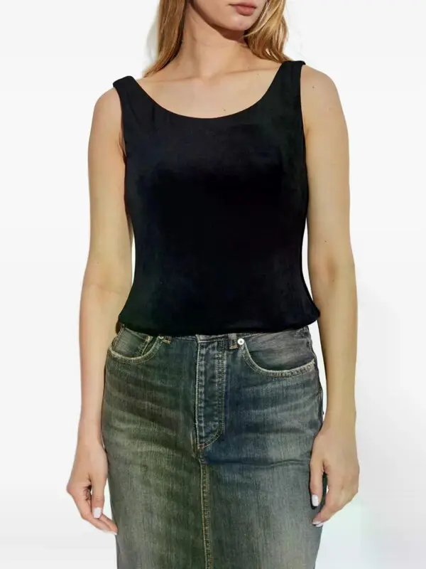 Balenciaga Velvet Tank Top