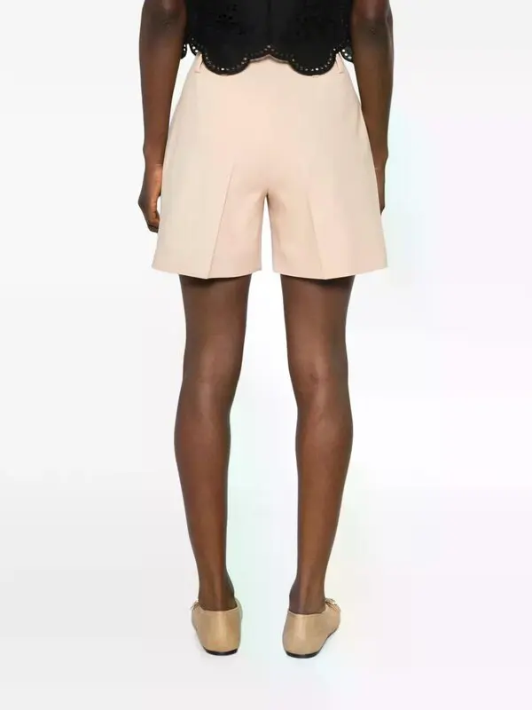 Ermanno Scervino Belt-loop Pleated Shorts