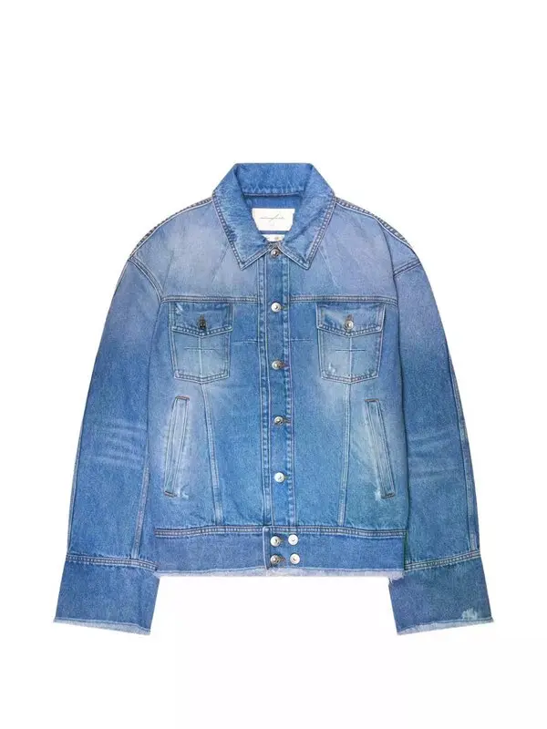 Matieres Fecales Pierre M. Washed Denim Jacket