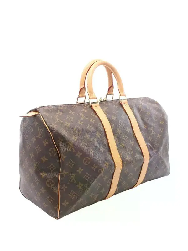 LOUIS VUITTON Monogram Keepall 45 Travel Bag