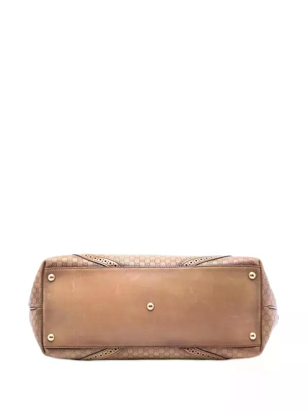 Gucci Large Microssima Brogue Duilio Tote Bag