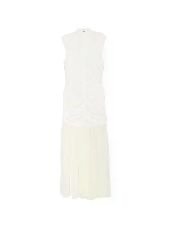ROTATE BY BIRGER CHRISTENSEN Sleeveless High Neck Maxi Dress