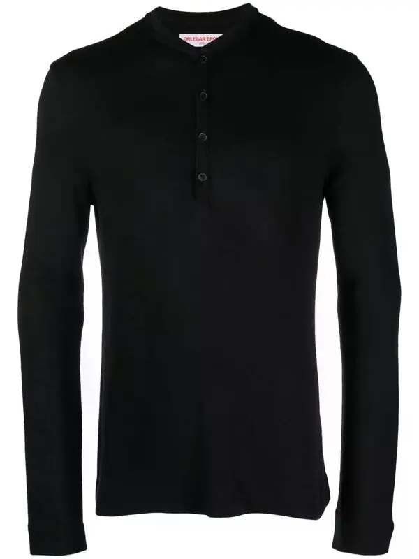 Orlebar Brown Harrison Modal-cashmere T-shirt - Black