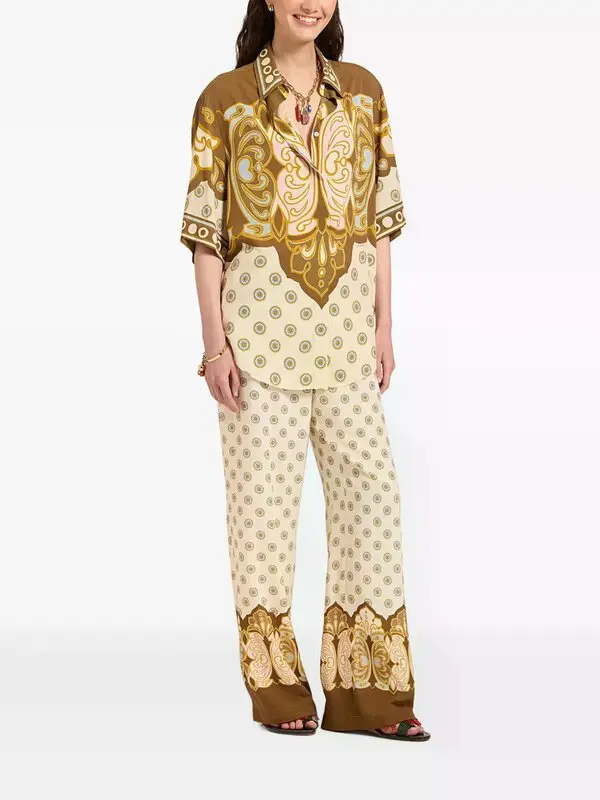 La DoubleJ Club Pants In Cocoon Placée Print
