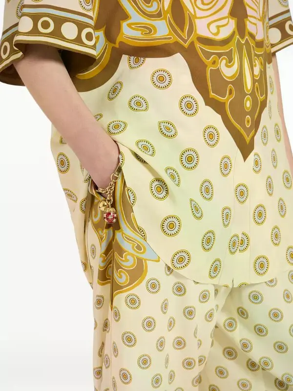La DoubleJ Club Pants In Cocoon Placée Print