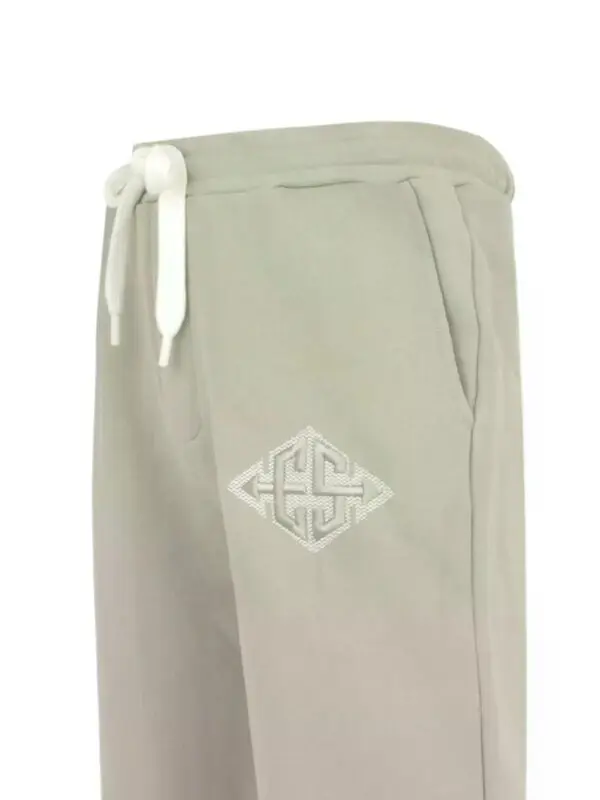 EXIT SOCIETY Fractured X Logo-print Drawstring Track Pants
