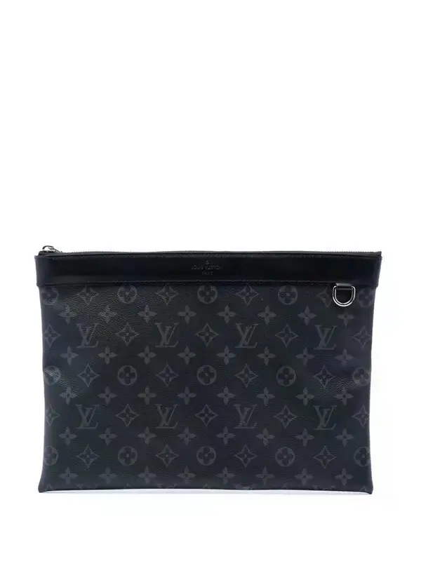 LOUIS VUITTON Monogram Eclipse Discovery Pochette Gm
