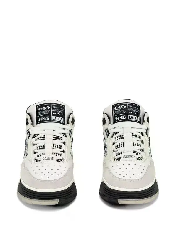 Amiri Ma-94 Leather Sneakers With Exaggerated Sole