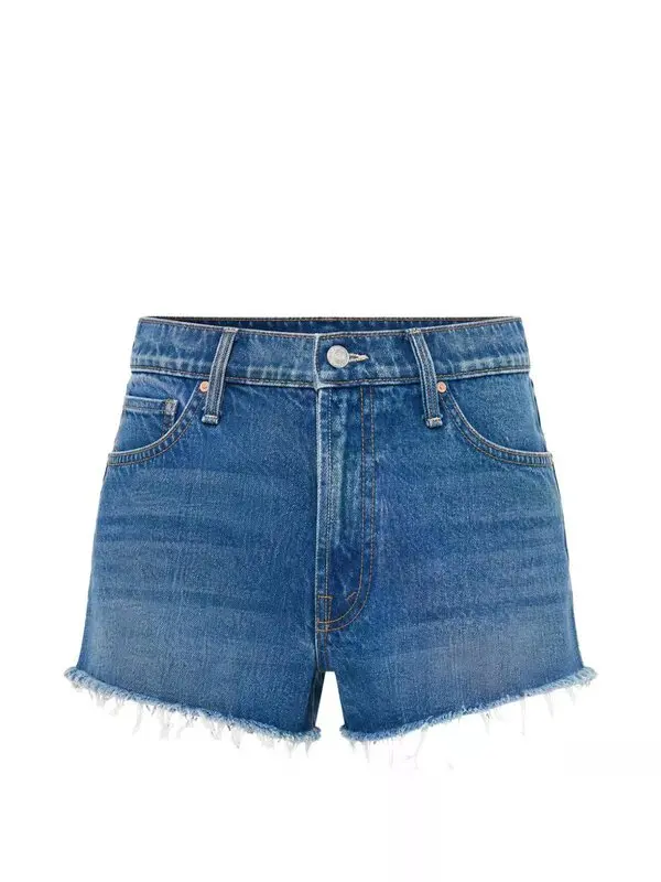 MOTHER Dodger Denim Shorts - Blue