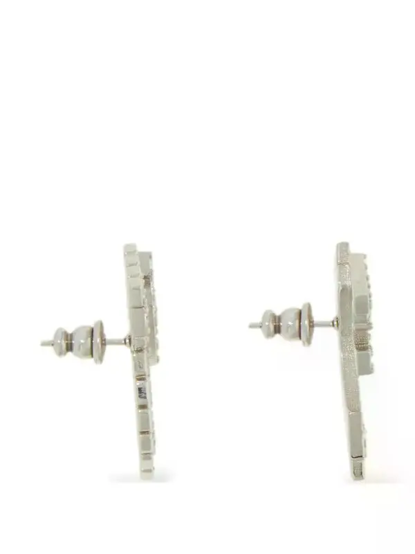 FERRAGAMO Deconstructed Gancio Stud Earrings