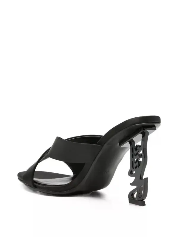 MARC ELLIS Cross-strap Sculpted-heel Sandals
