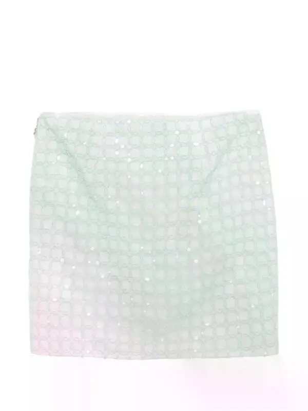 ROTATE BY BIRGER CHRISTENSEN Sequin-embellished Mini Skirt