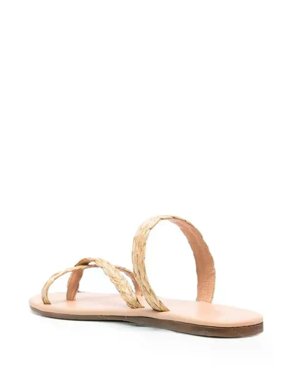 ANCIENT GREEK SANDALS Daphnae Raffia Sandals
