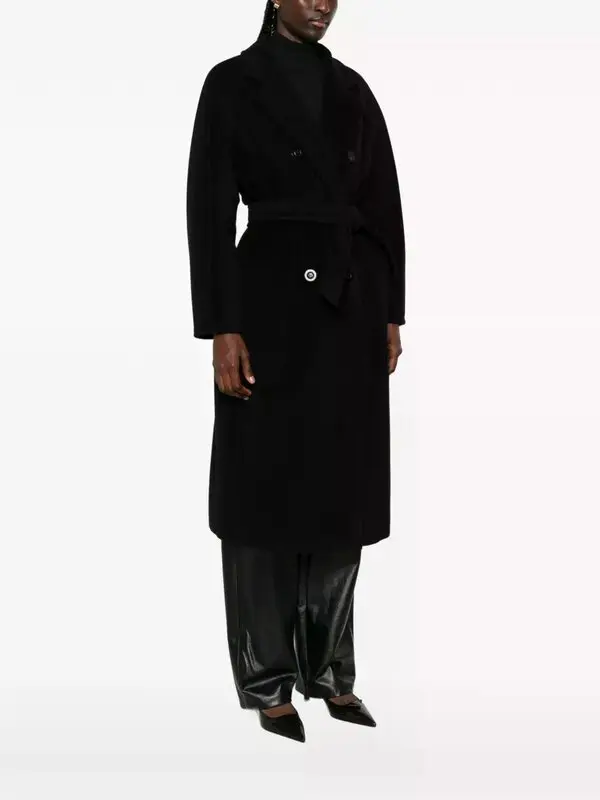 Max Mara Double-breasted Belted Coat