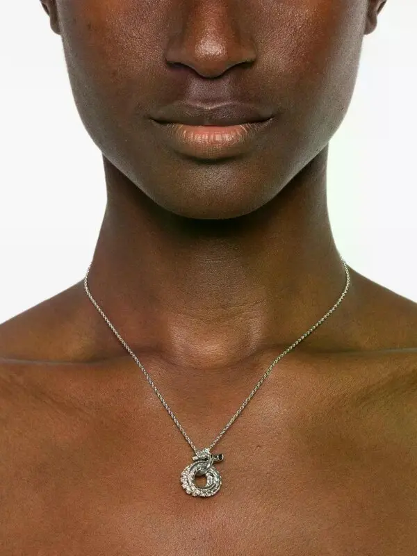 FERRAGAMO Tone Crystal-embellished Necklace