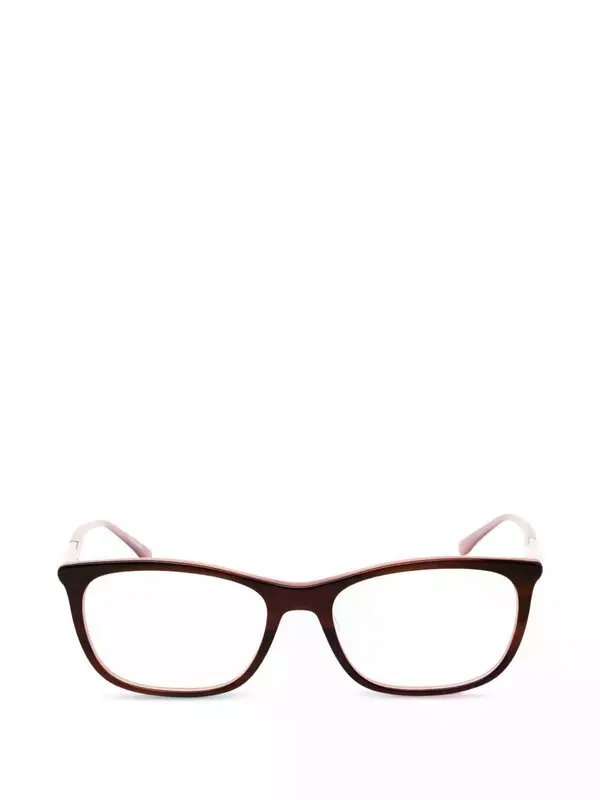 Lacoste Rectangle-frame Eyeglasses - Brown