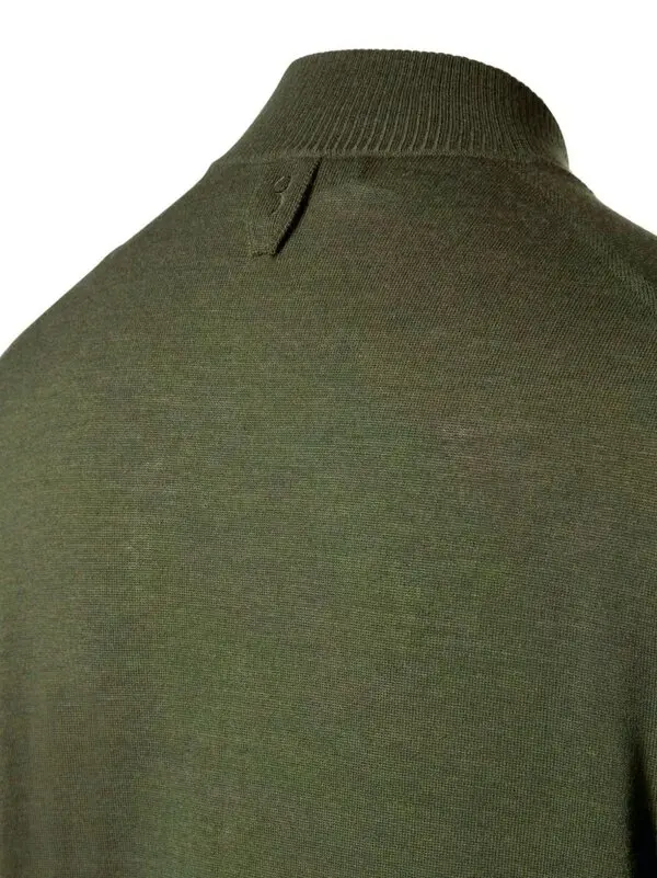 BILLIONAIRE Zip-up Cardigan With Logo Patch