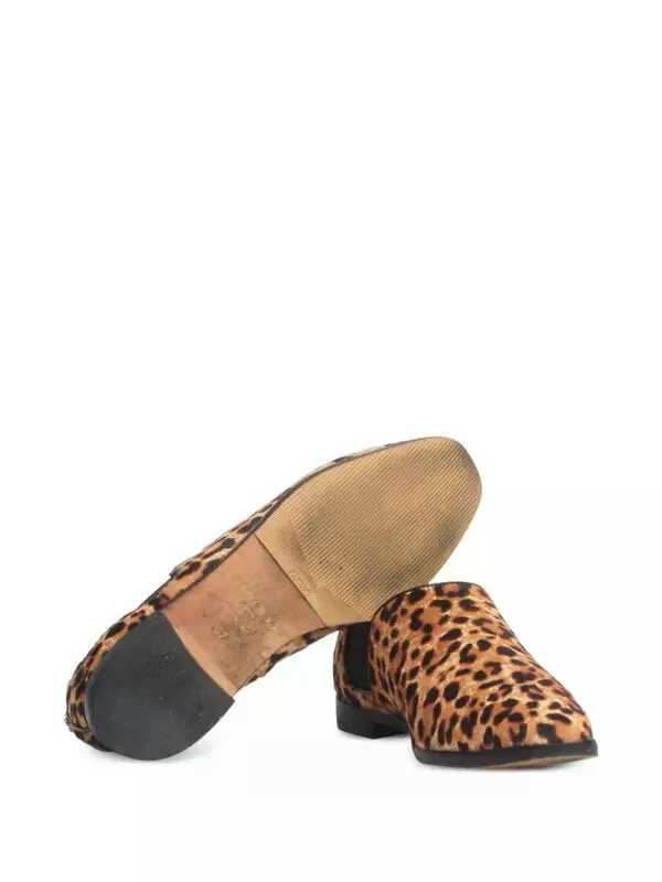 JIMMY CHOO Leopard Print Chelsea Boots