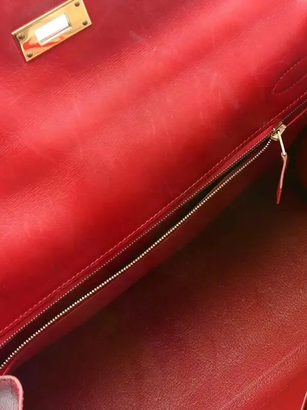Hermès 2002 32 Kelly Tote Bag - Red