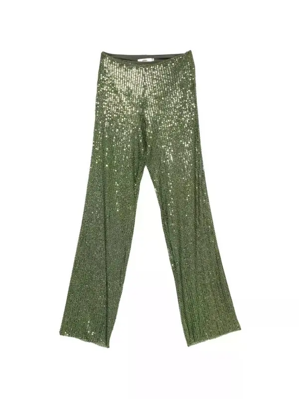 SIEDRES Embellished Straight Leg Trousers