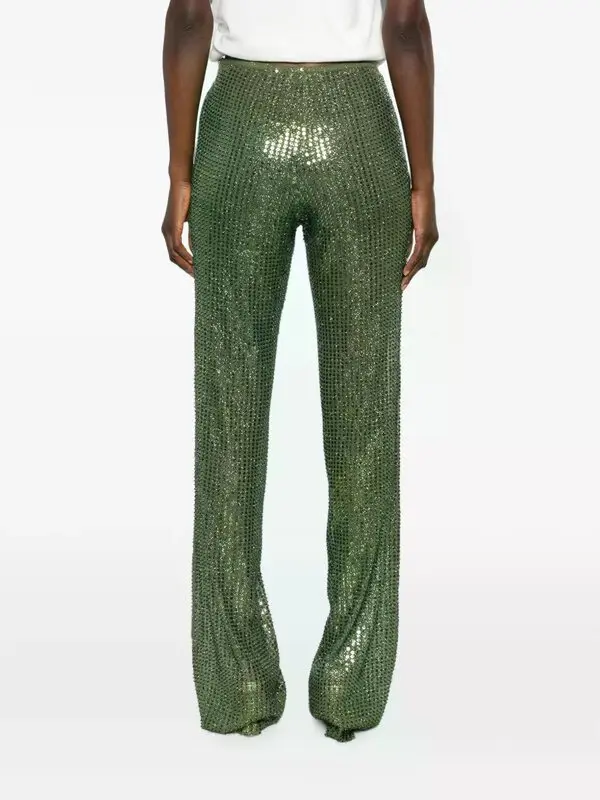 SIEDRES Embellished Straight Leg Trousers