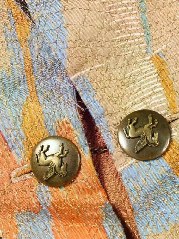 Hermès Silk All-over Pattern Jacket