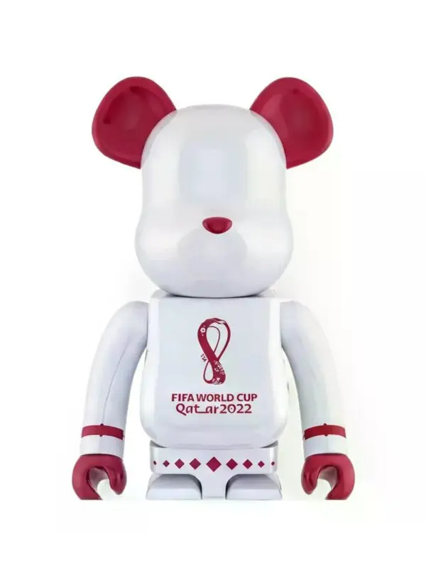 MEDICOM TOY X Fifa World Cup Qatar 2022 Bearbrick Figurine