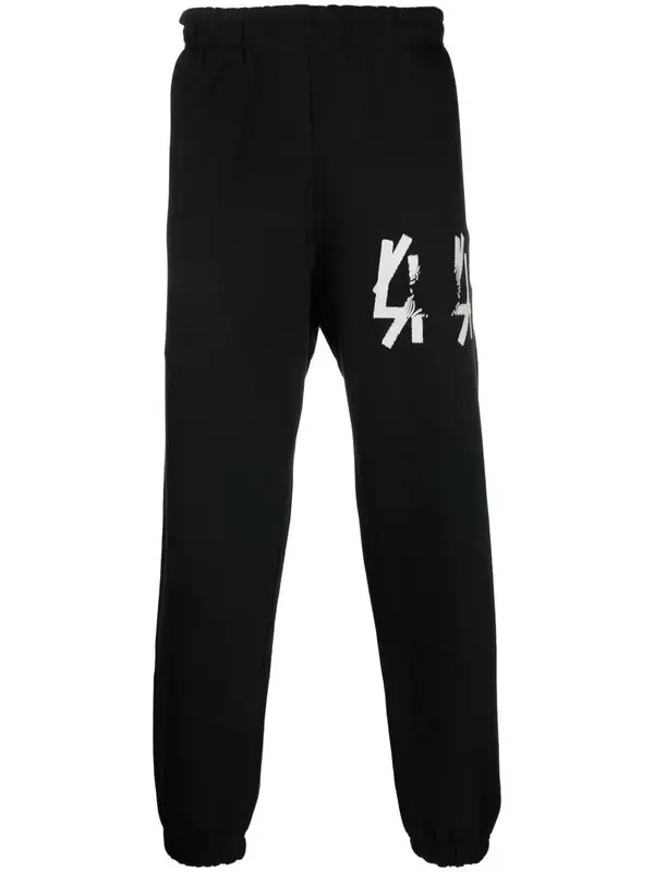 44 LABEL GROUP Logo-print Cotton Track Pants