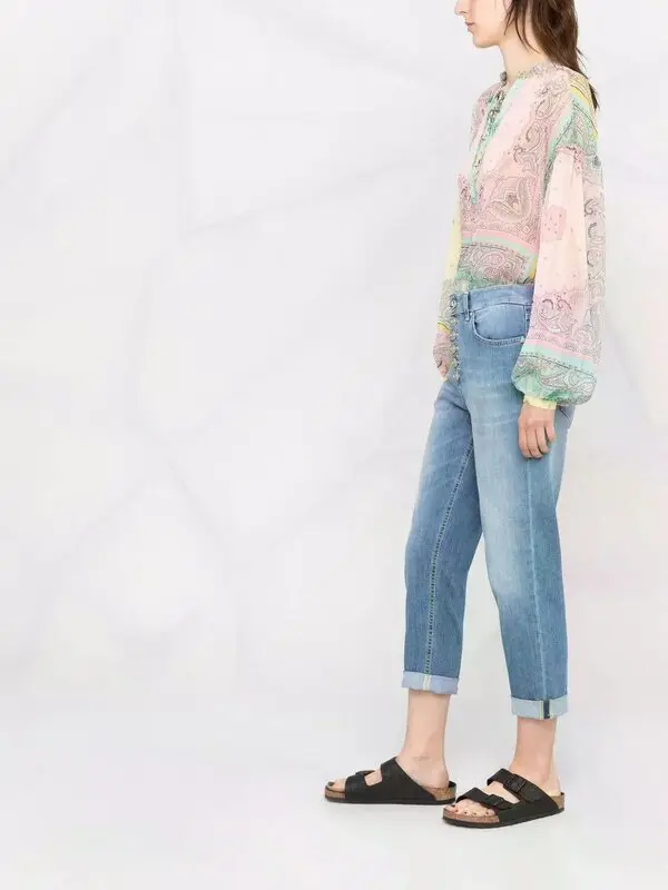 DONDUP Koons Loose-fit Cropped Jeans