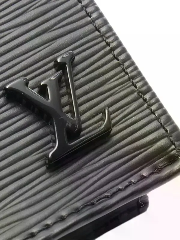 LOUIS VUITTON Epi Petit Sac Plat Satchel - Black