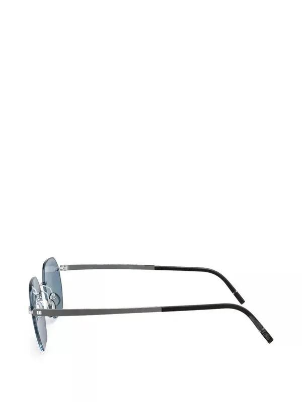 SILHOUETTE Rimless Geometric Sunglasses