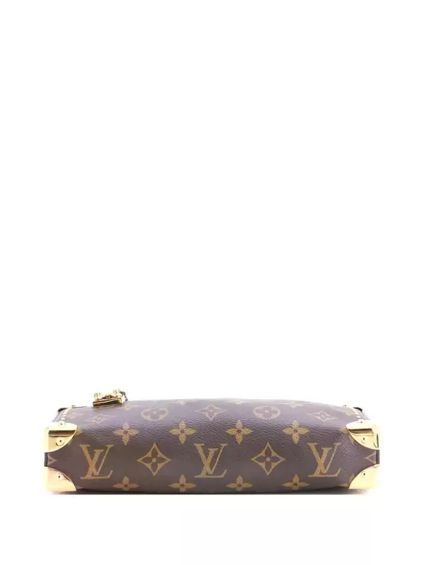 LOUIS VUITTON Slim Soft Trunk Reverse Monogram Canvas Shoulder Bag