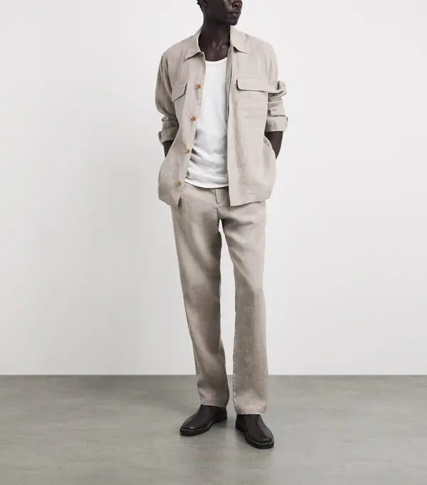 Sunspel Linen Overshirt