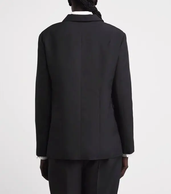 JIL SANDER Wool Gabardine Blazer