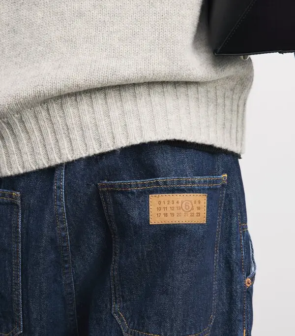 MAISON MARGIELA Distressed Straight Jeans