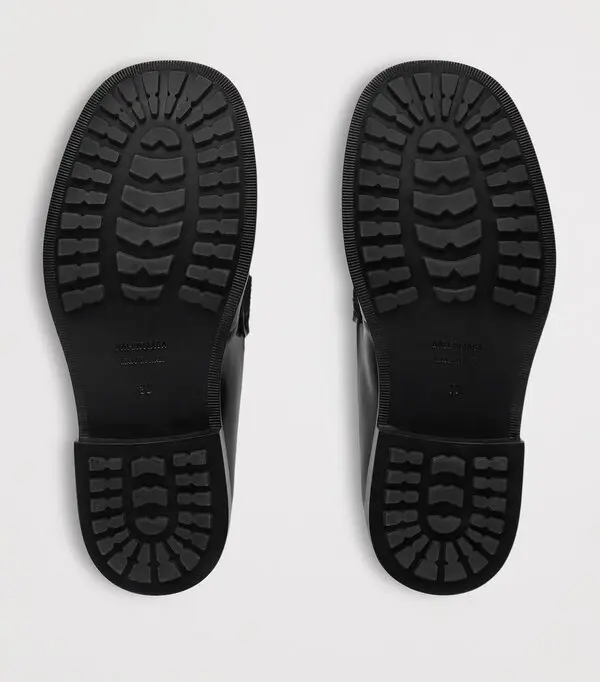 Balenciaga Leather Loafers