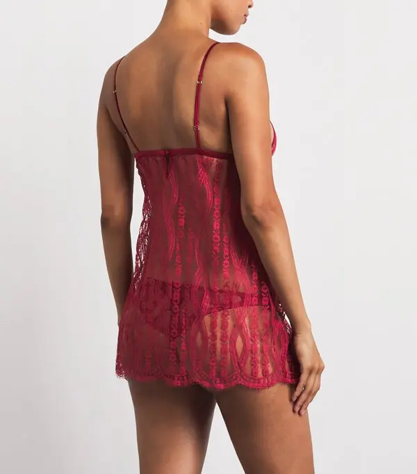 COCO DE MER Renata Lace Slip Dress
