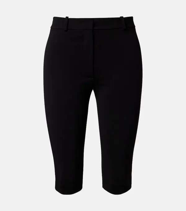 Magda Butrym Mid-rise Capri Pants - Black