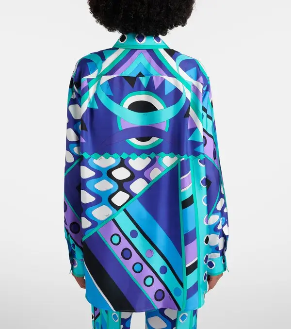 Emilio Pucci Silk Twill Shirt