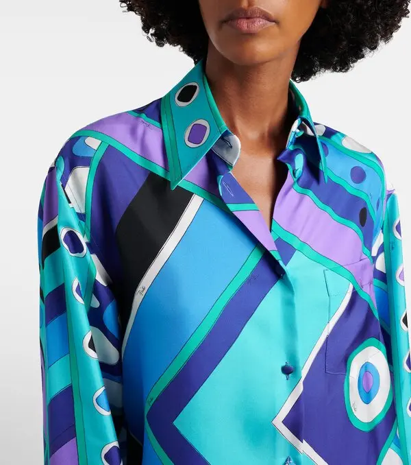 Emilio Pucci Silk Twill Shirt