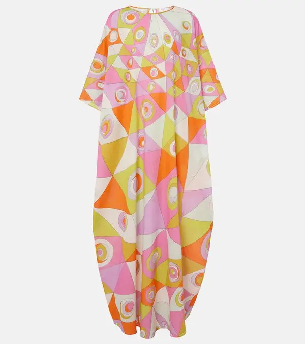 Emilio Pucci Printed Cotton Kaftan